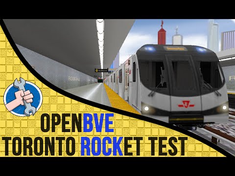 [OpenBVE] TTC Toronto Rocket Interior Teaser at RoseDale - YouTube