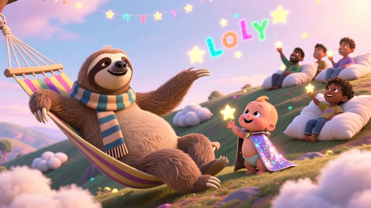 Sloth Camps on Balloon Hill 🎈🦥 Fun Kids Song | Toddler Adventure ...