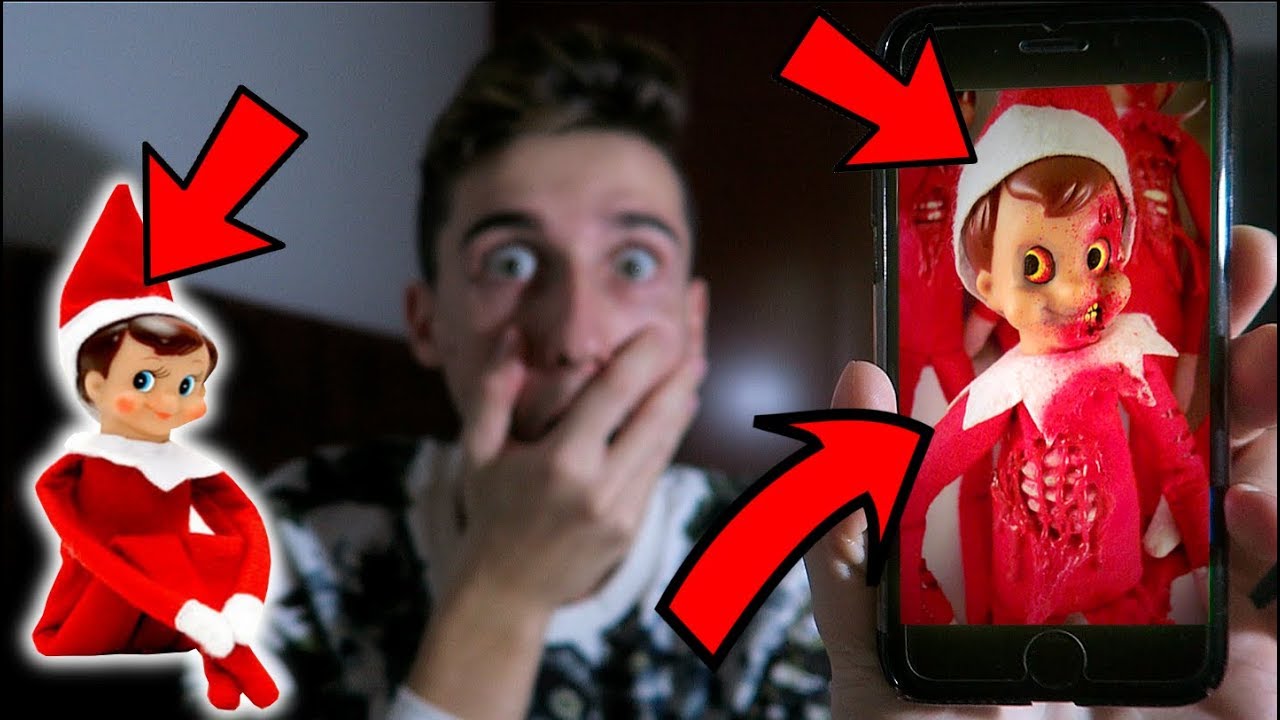 DO NOT FACETIME ELF ON THE SHELF AT 3AM!! *OMG HE CAME TO MY HOUSE ...