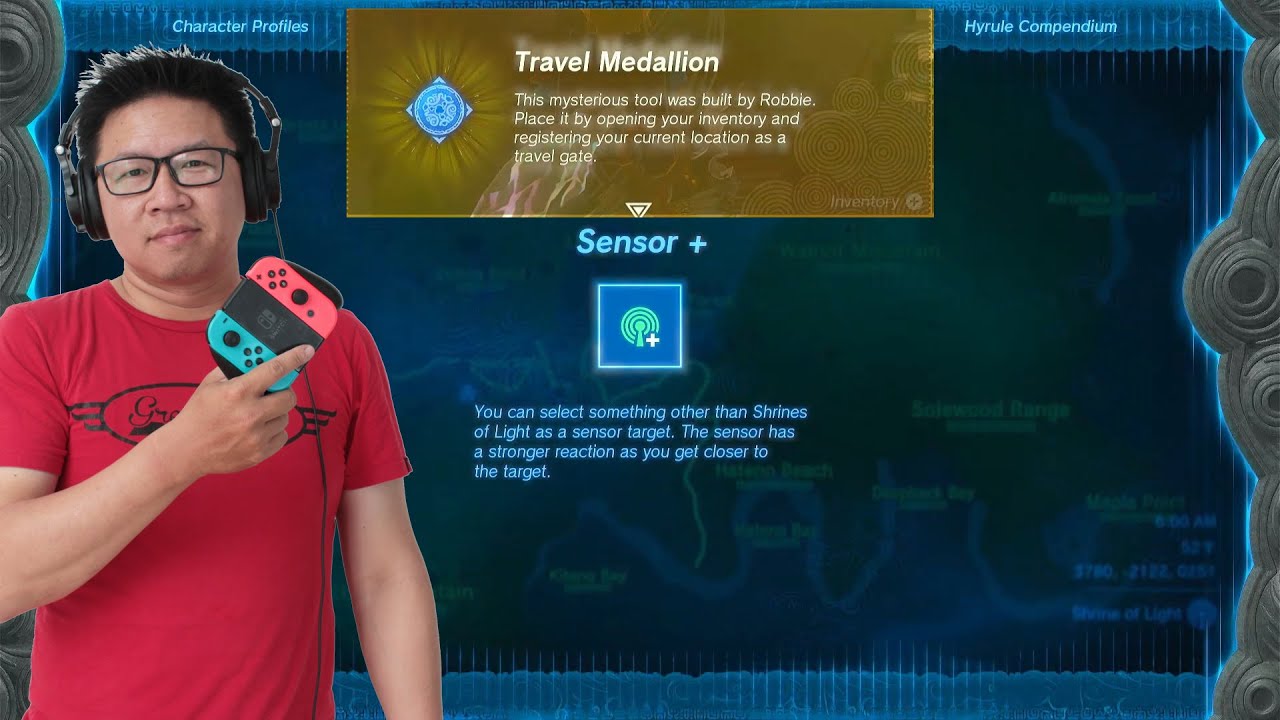 Purah Pad Sensor Plus Part 2 dan Travel Medalion - Zelda Tears Of The ...