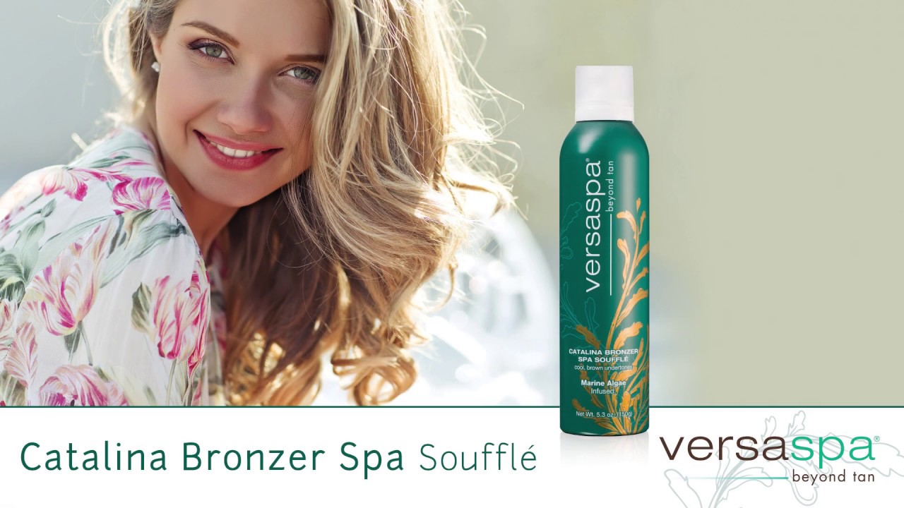 VersaSpa® Self-Tan Soufflé with Bronzer - YouTube