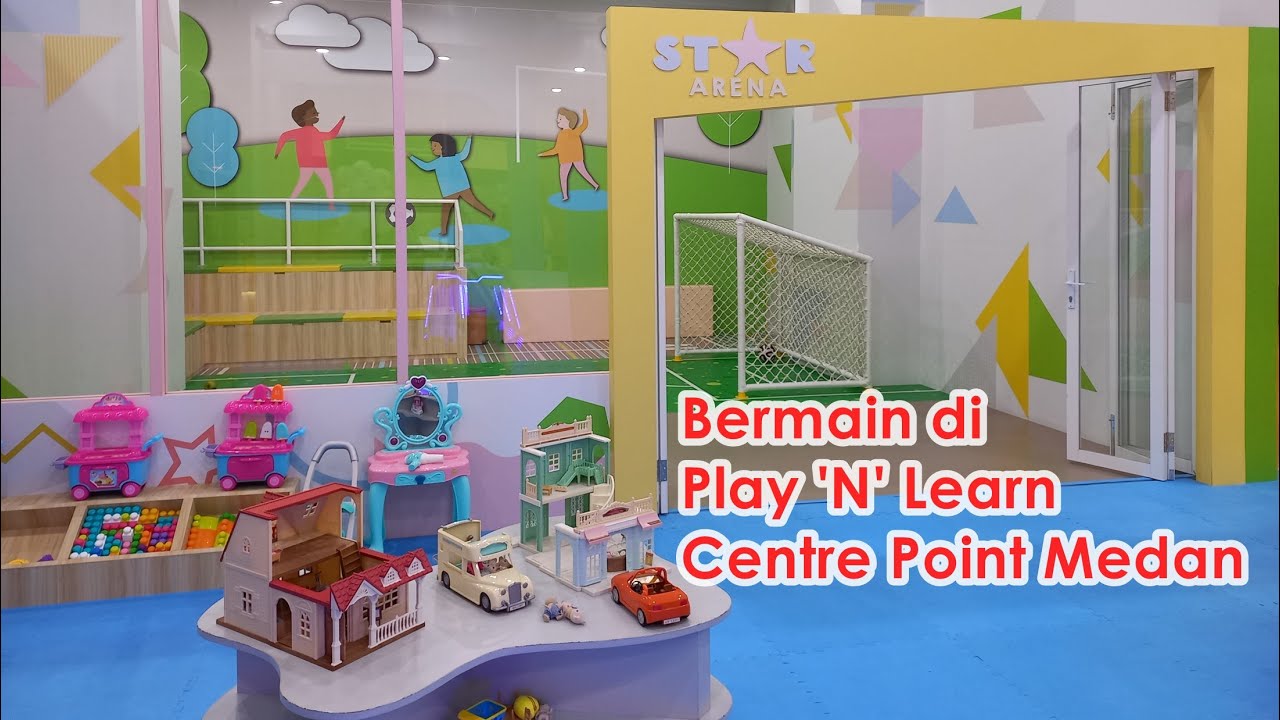 Bermain di Timezone Play N Learn Playground Centre Point Medan - YouTube