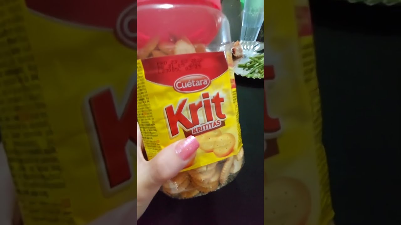 Soft yet crispy textured KRIT crackers for snacks - YouTube