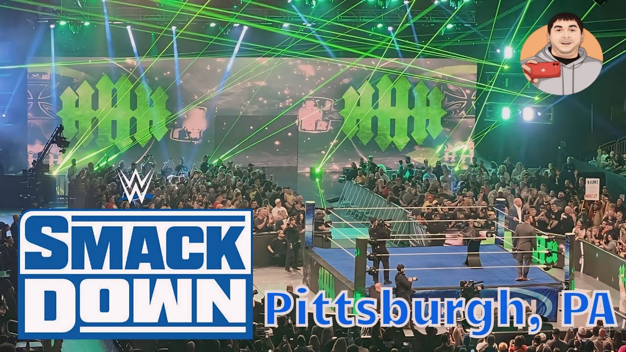 Tom Was Here: WWE Smackdown - Pittsburgh, PA - April 2024 - YouTube