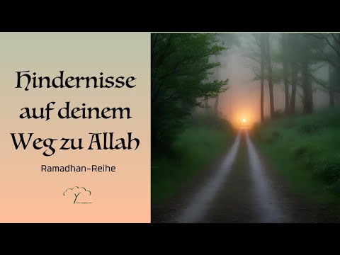 Hindernisse auf deinem Weg zu Allah 9 - Der Zorn (Teil 2)