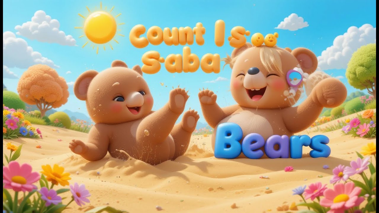 Bear Counting Song | Learn Numbers 1 to 10 with Bears | Fun Counting ...