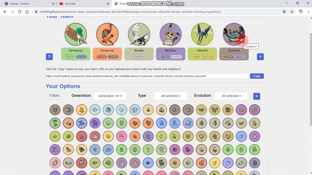 My pokemon team catching ultra beast - YouTube
