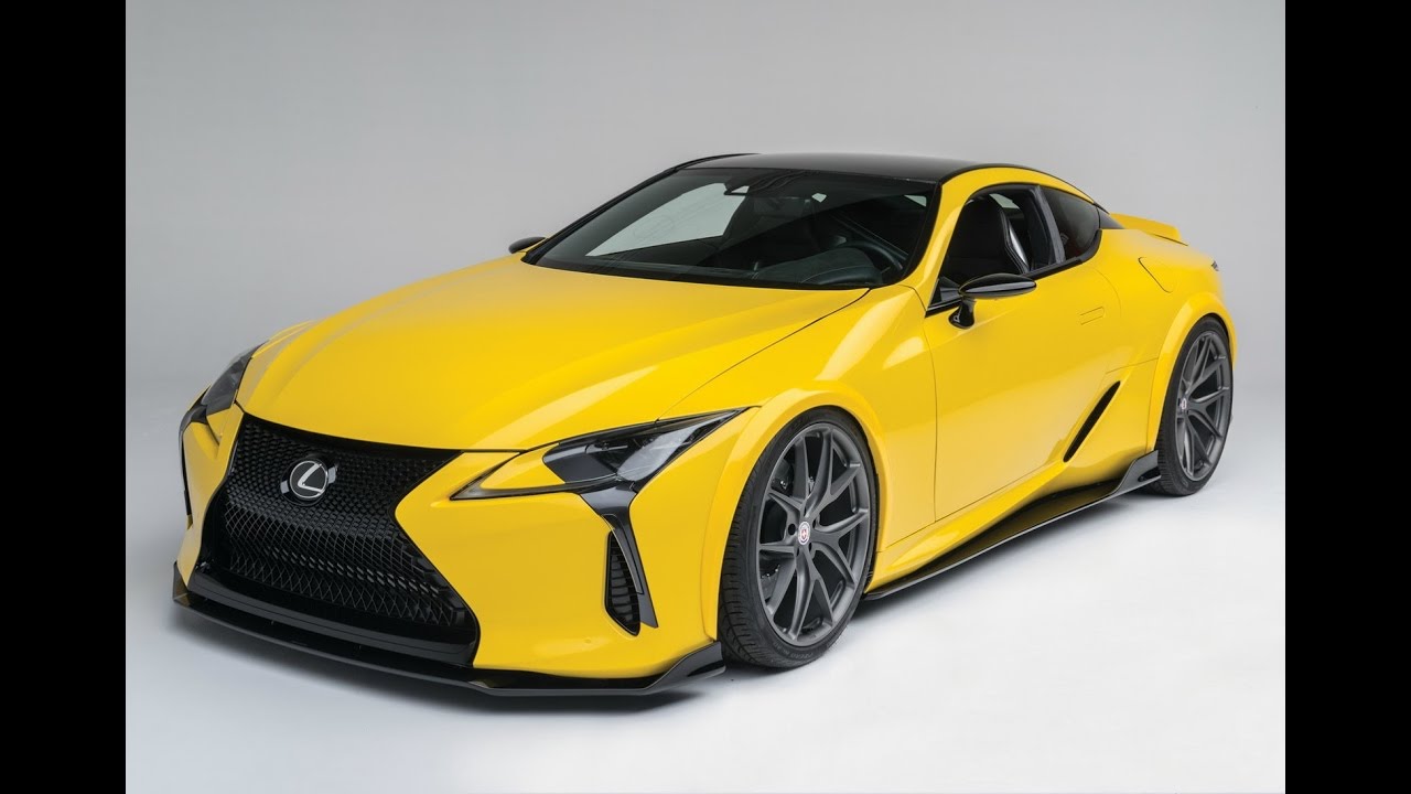 トヨタ LC500、2016SEMAショーでレクサス、RC F、GS Fなどのカスタムモデルと共にお披露目！ - YouTube