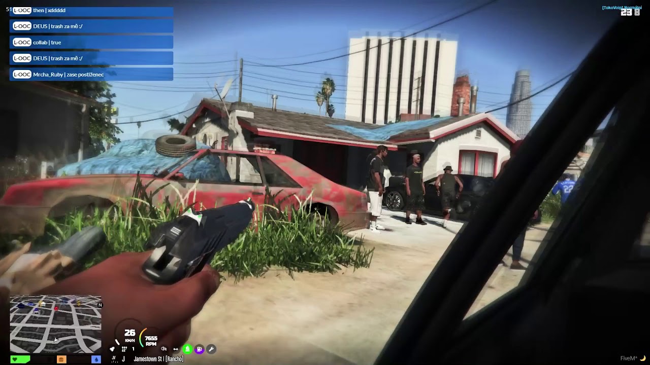 (CZ/SK) TROR / Bounty Hunters Watts Bloods drive by Rollin 60'S N ...