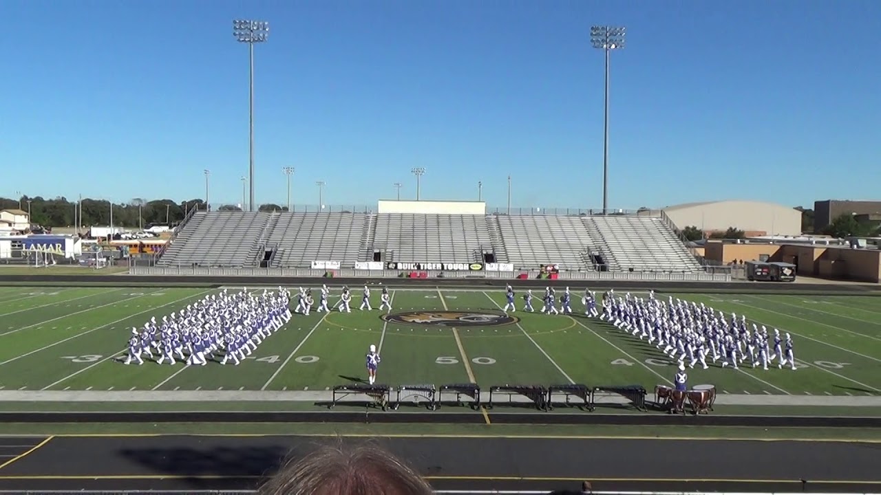 10-17-17 Spring Hill Blue Brigade at UIL Region 4 Marching Contest @ Mt ...