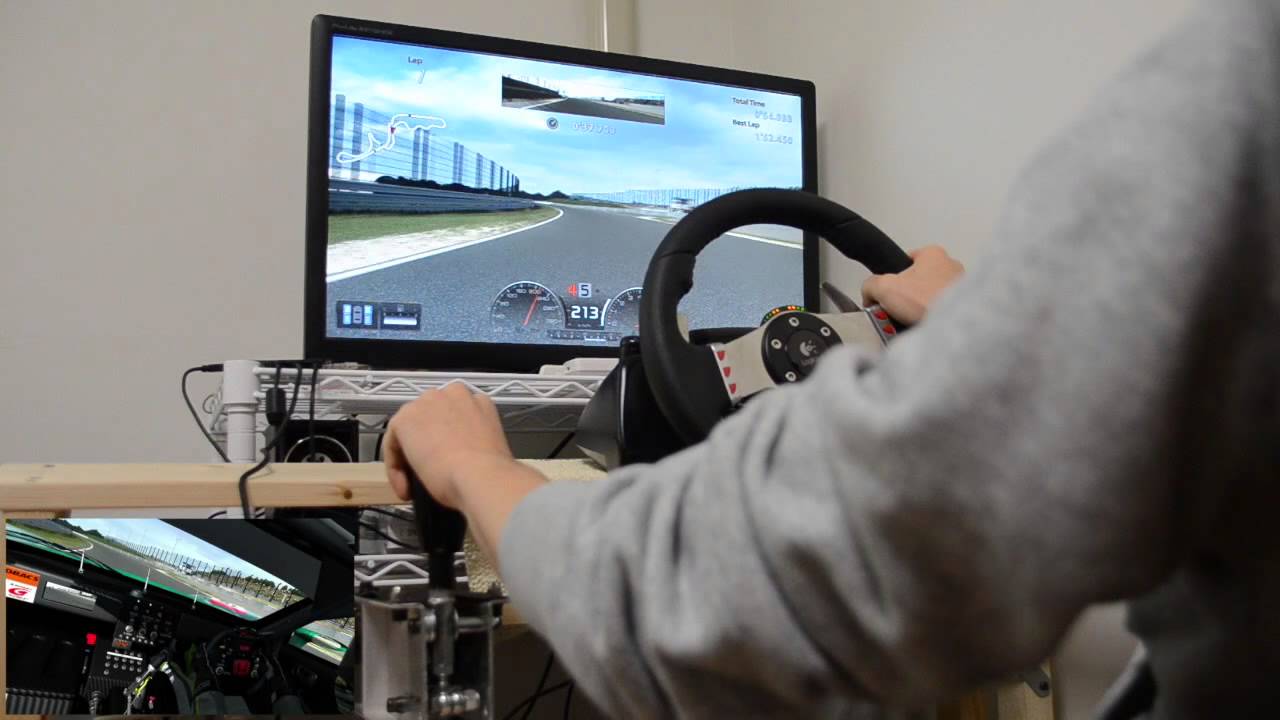 G27 - Sequential Shifter Test (FREX GP Shift+) - YouTube