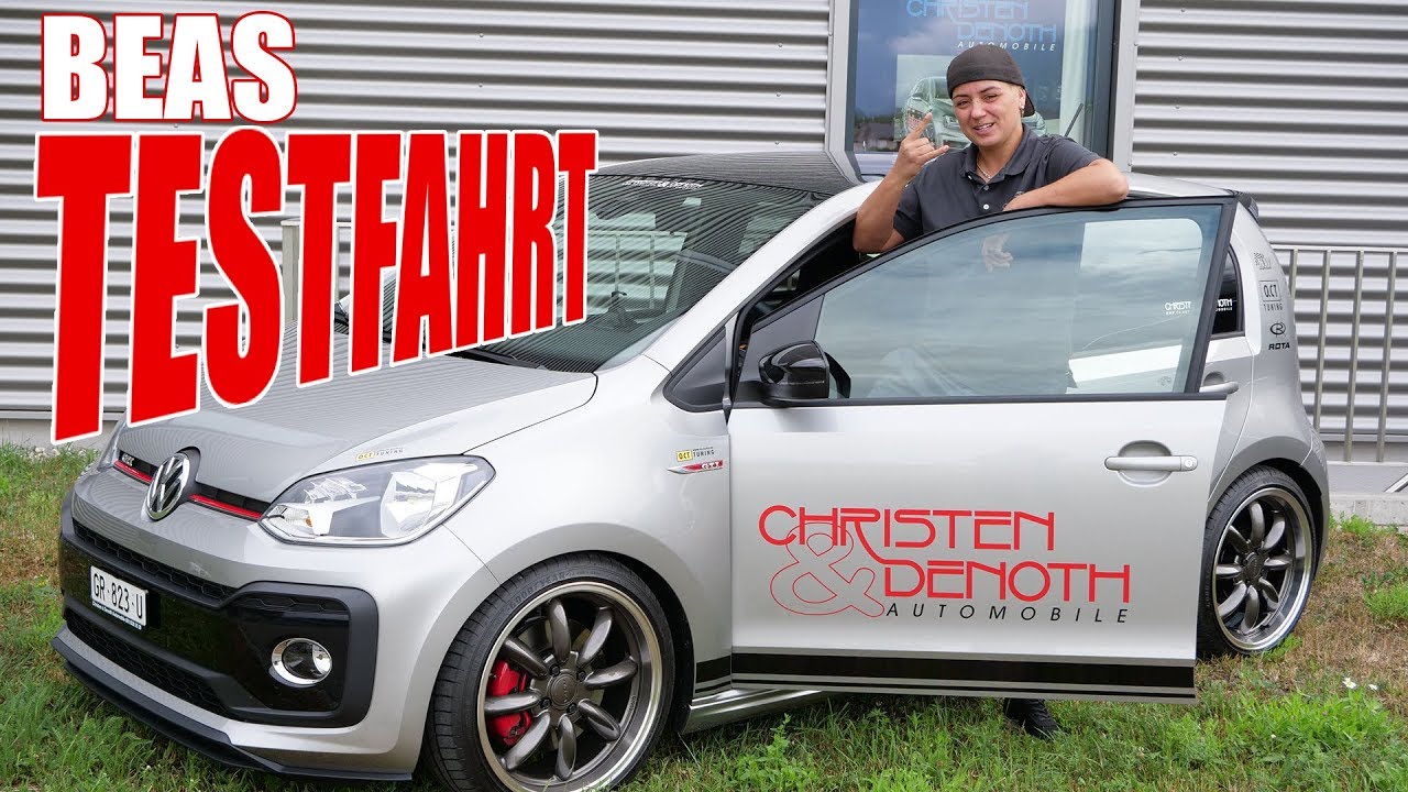 VW UP GTI Tuning - Die Testfahrt - YouTube