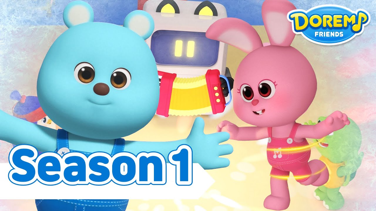 Freeze Dance│Doremi Friends Season 1│Play Song for Kids│Doremi Friends ...