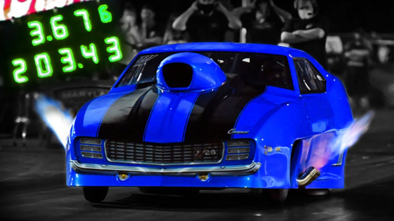 RIDE ON-BOARD WITH DEAN MARINIS - PRO NITROUS CAMARO! - YouTube