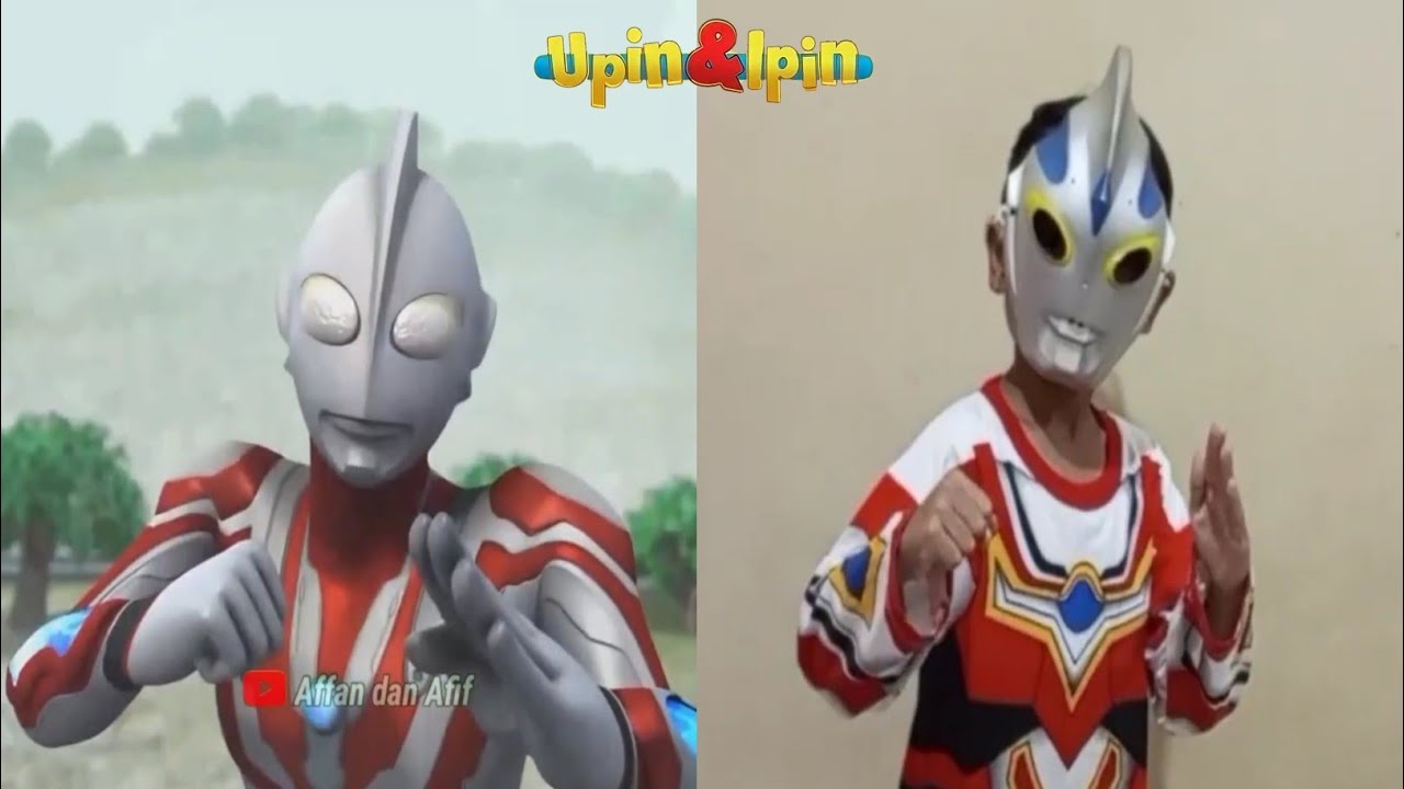 Ultraman Ribut || Upin dan Ipin - YouTube