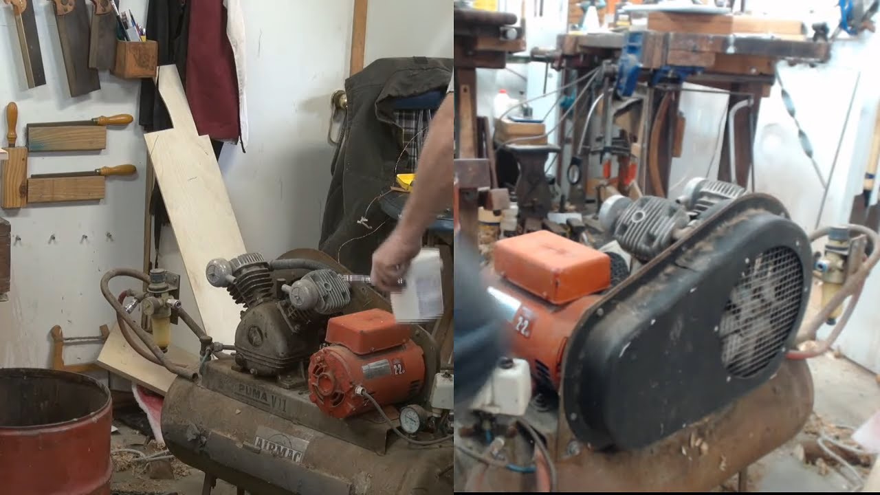(Day 53) Stripping Down Old Compressor and fault finding. Maintenance ...