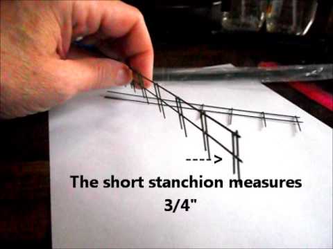Hi-Rail Semi-Scale PRR Style Hand Rail Project - YouTube