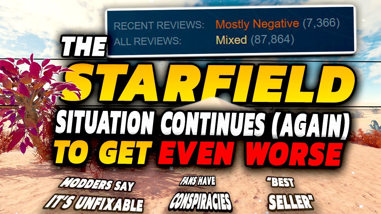 Starfield Has Reached Mostly Negative Reviews and EVERYBODY is MAD ...