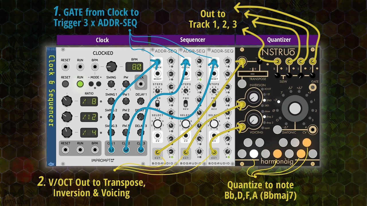 Harmonaig Quantizer - VCV Rack Patches - YouTube