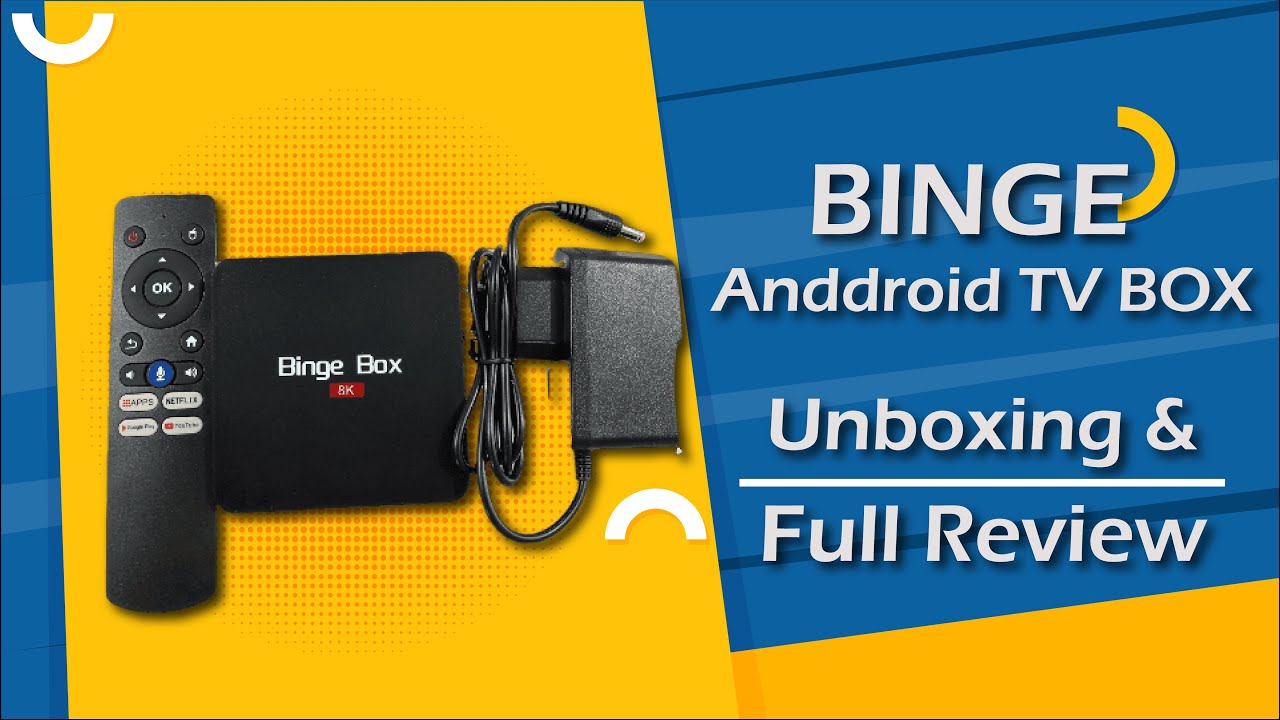 Binge Android TV Box || Voice Control || Full Detail Bangla Review ...