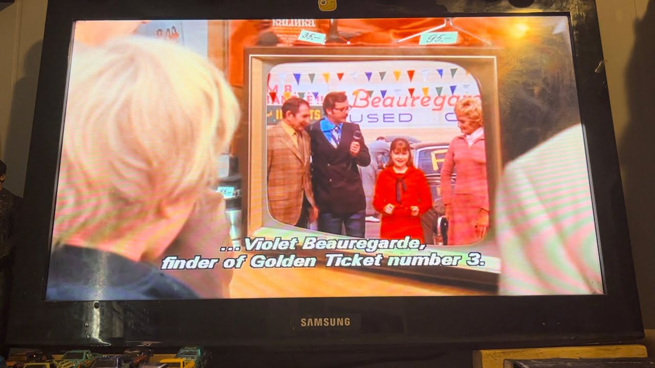 Willy Wonka & the chocolate factory - Violet Beauregarde found 3rd ...