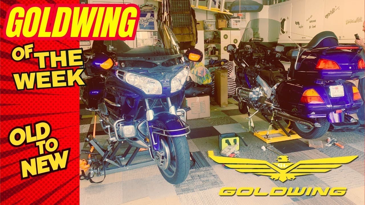 Goldwing of the Week - Ep 6 Honda gl1800 gen 5 classic touring gold ...