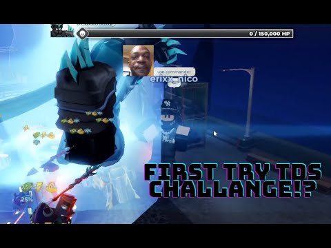 BEATING TDS CHALLENGE FIRST TRY EZ - YouTube