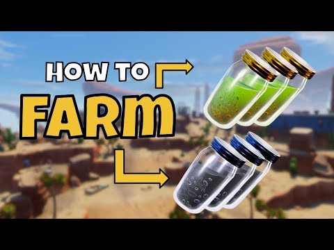 How to farm Char Black and Fine Grain Mineral Powder! | Fortnite Save ...