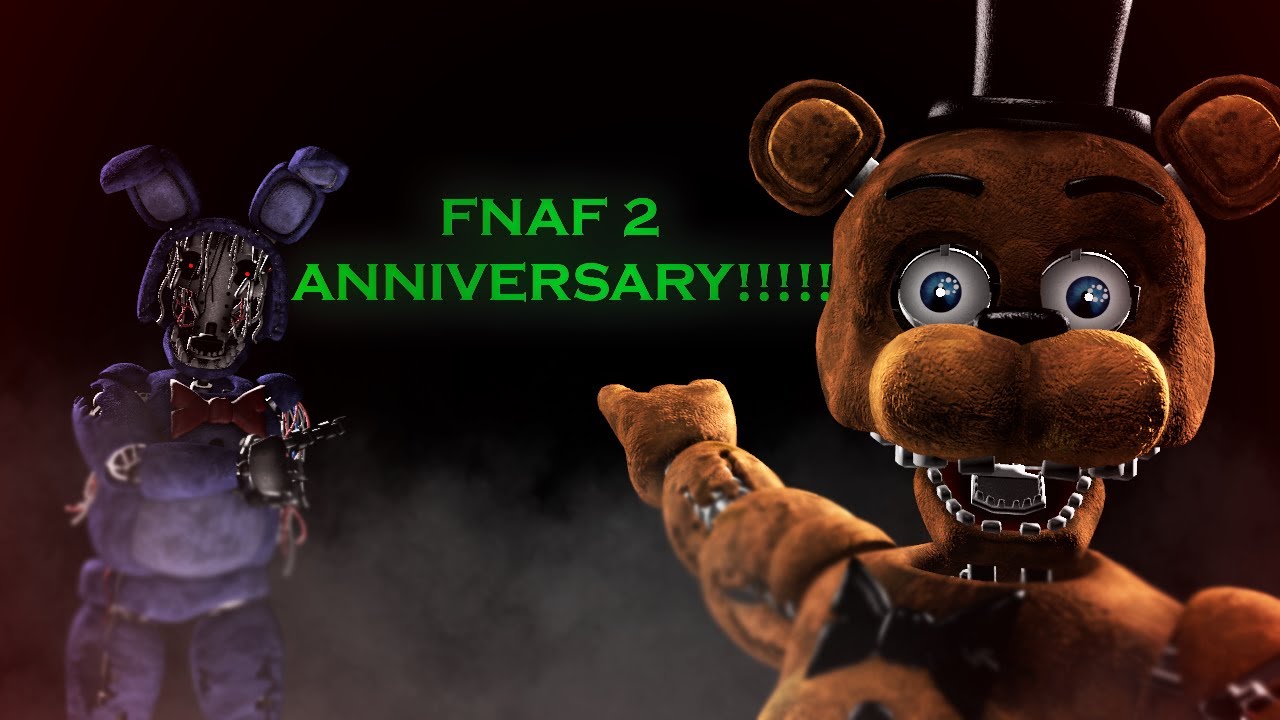 [Fnaf/Sfm] Fnaf 2 Trailer Re-Creation (Late Anniversary Video) - YouTube