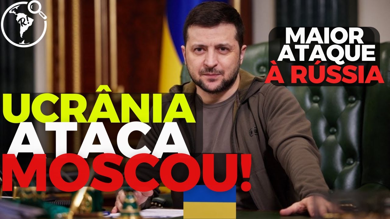 Ucrânia ataca Moscou - grande ataque com drones I Barragem em Kurahove ...