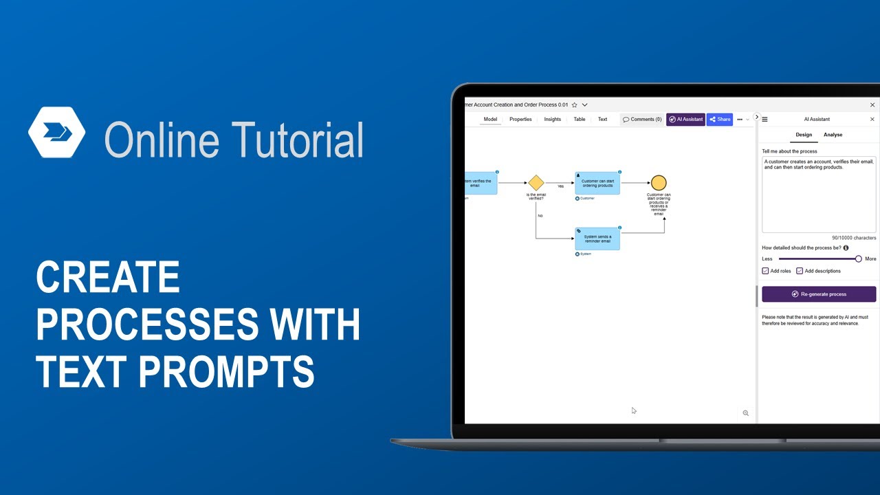 AI Assistant: Create processes (Design & Document) - YouTube