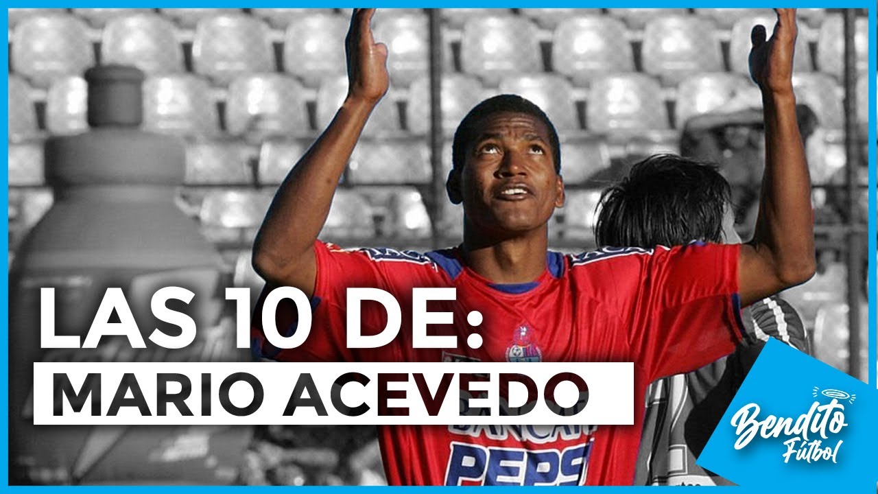 Los MEJORES goles de MARIO "EL COYOTE" ACEVEDO 🔥🔵🔴 | Top 10 - YouTube