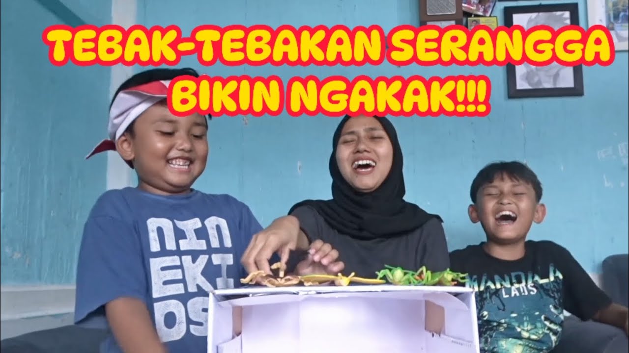 Salah Terus Sebut Mainan Serangga! Lucu Banget | Tebak-Tebakan GIDI ...