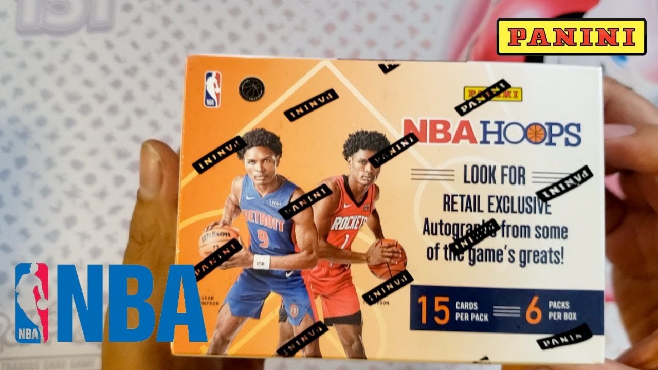 NEW!! NBA HOOPS 2023 -24 BASKETBALL CARDS RETAIL BOX - 40$ - YouTube