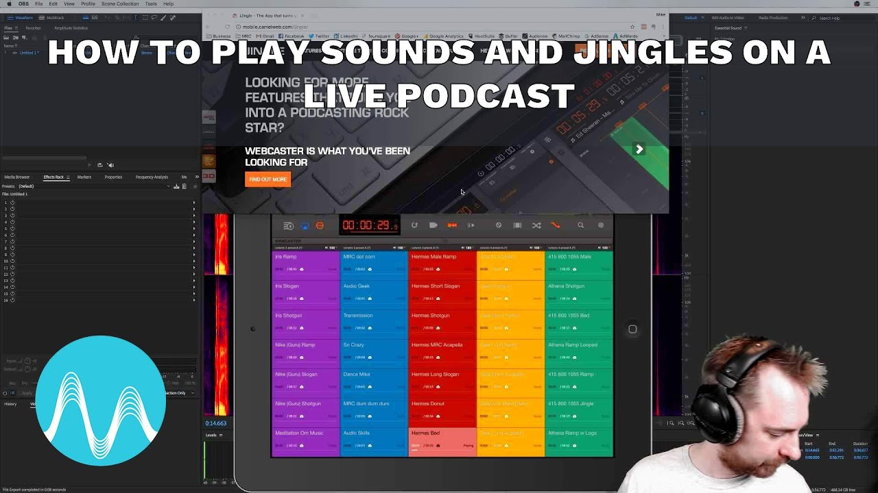 How to Play Sounds and Jingles on a Live Podcast - YouTube