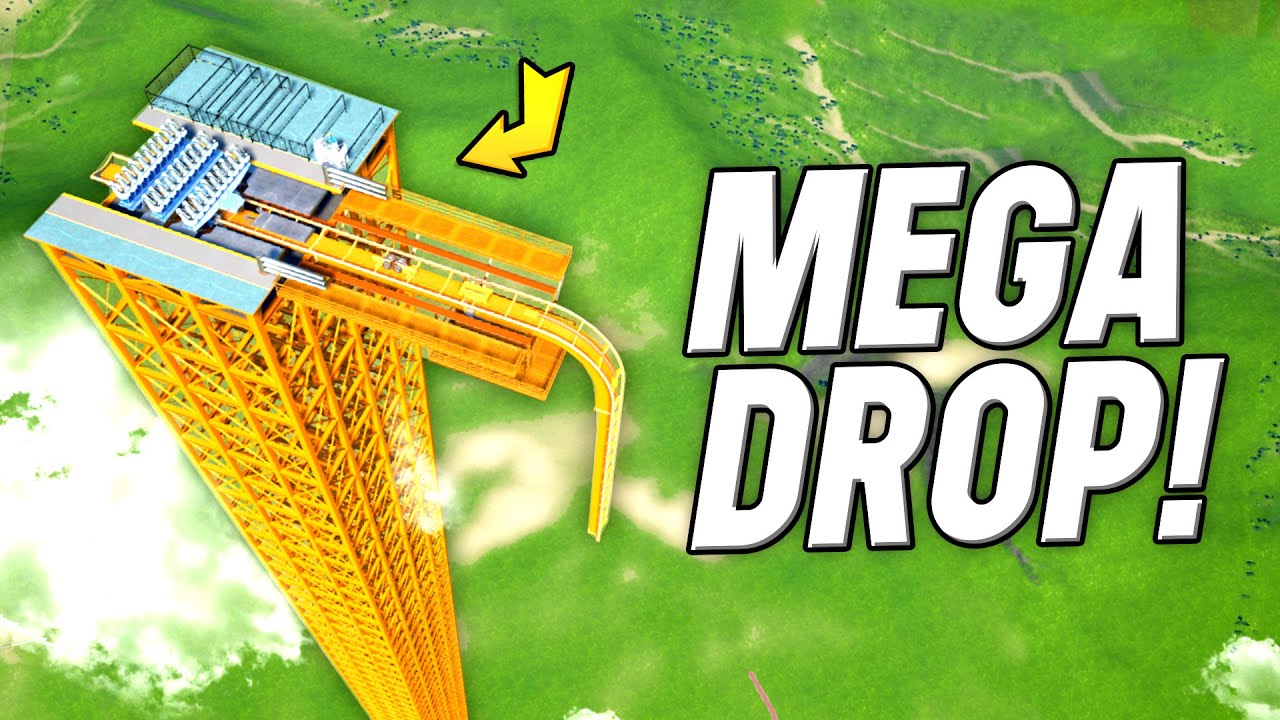 The Biggest Drop - Starting the MEGA Park - YouTube