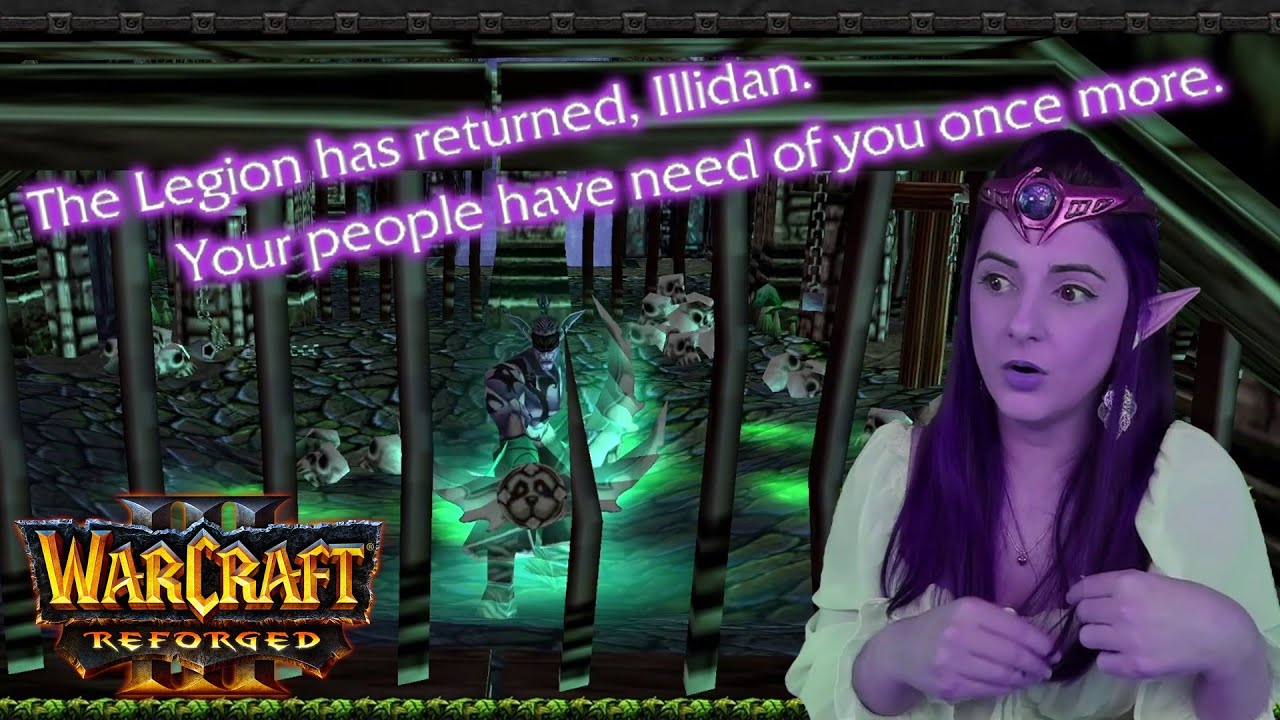 "Brothers in Blood" - Illidan's return! | Night Elf campaign cinematic ...