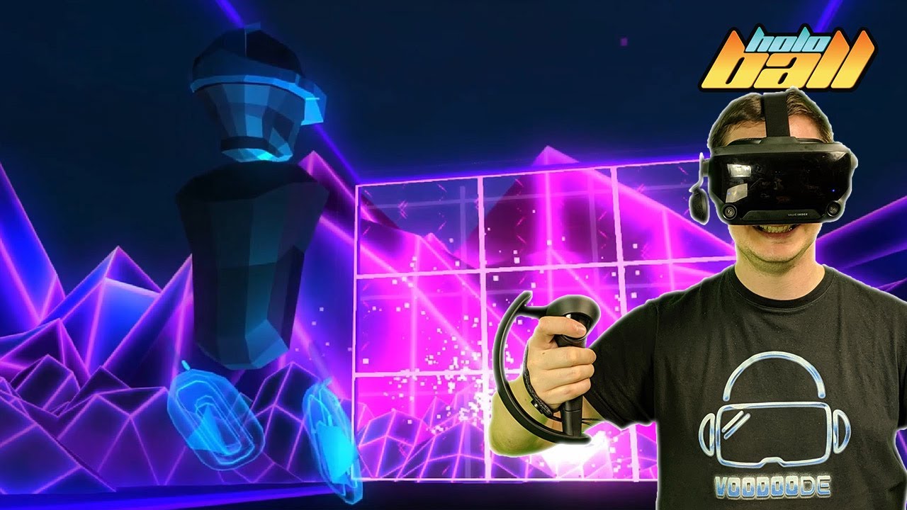 Ein tolles Squash-Spiel im Retro-Style für VR - HoloBall [VR Gameplay ...