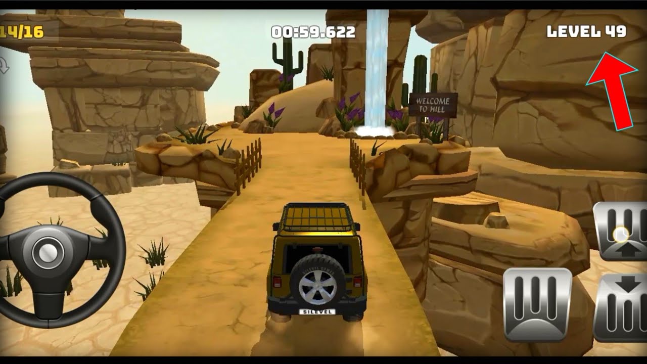 Mountain climb 4×4 level 49 - YouTube