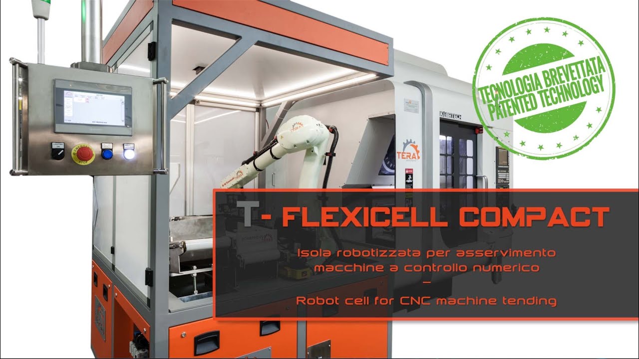 T-Flexicell® - Isola robotizzata per asservimento CNC con sistema di ...
