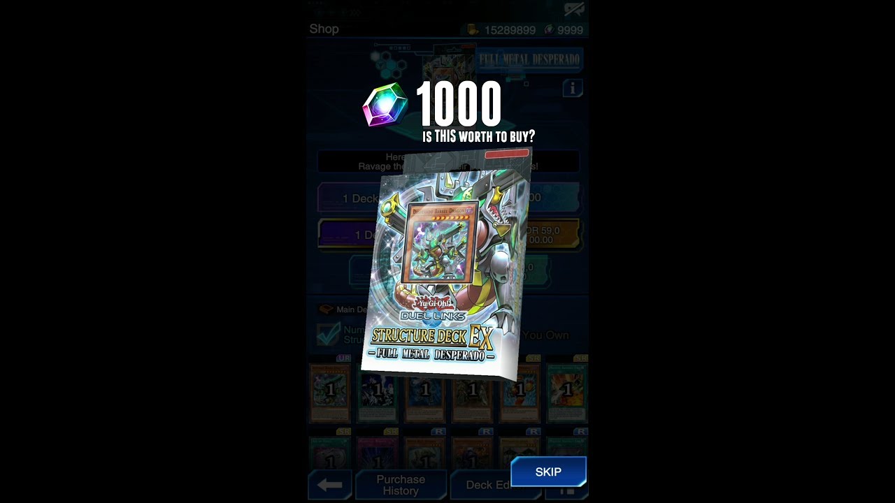 Yugioh Duel Links - Watch THIS before you buy NEW! Structure EX : Full ...