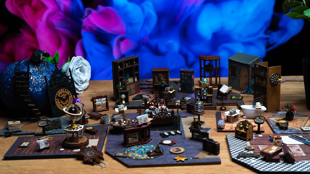 Building the Magical Miniature Store | Holo Magic City DIY Kit - YouTube