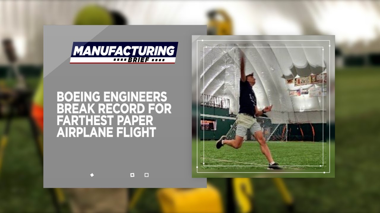 Boeing Engineers Break Record For Farthest Paper Airplane Flight YouTube boeing-engineers-break-record-for-farthest-paper-airplane-flight-youtube