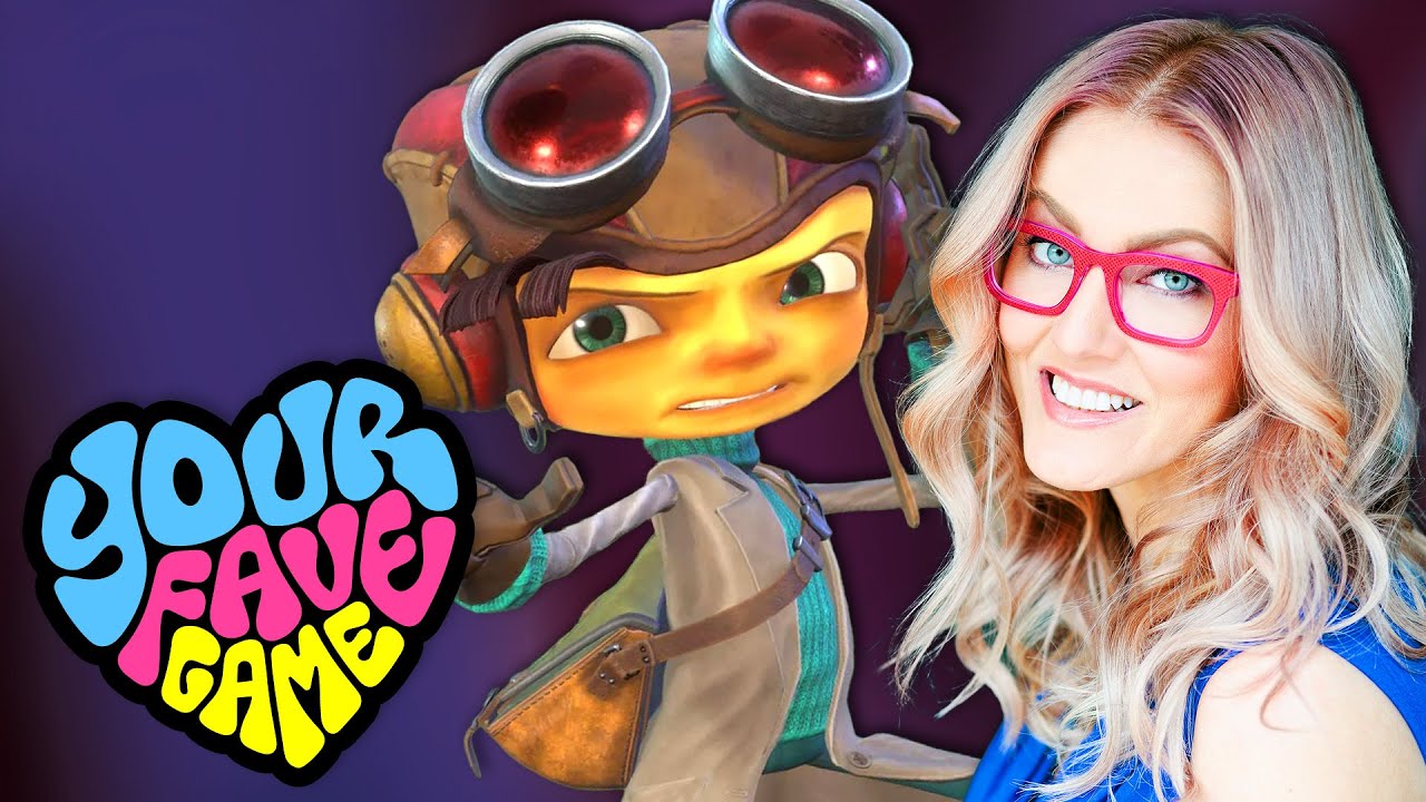 Saving The Games Industry With Psychonauts! (Your Fave Game feat. Ashley Esqueda) - YouTube