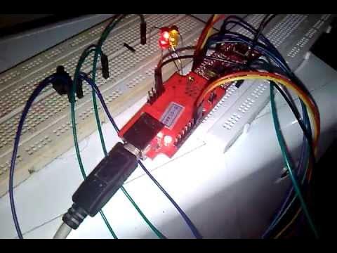 SMS CONTROLLING LED Using GSM SIM900D and Gizduino board :D - YouTube