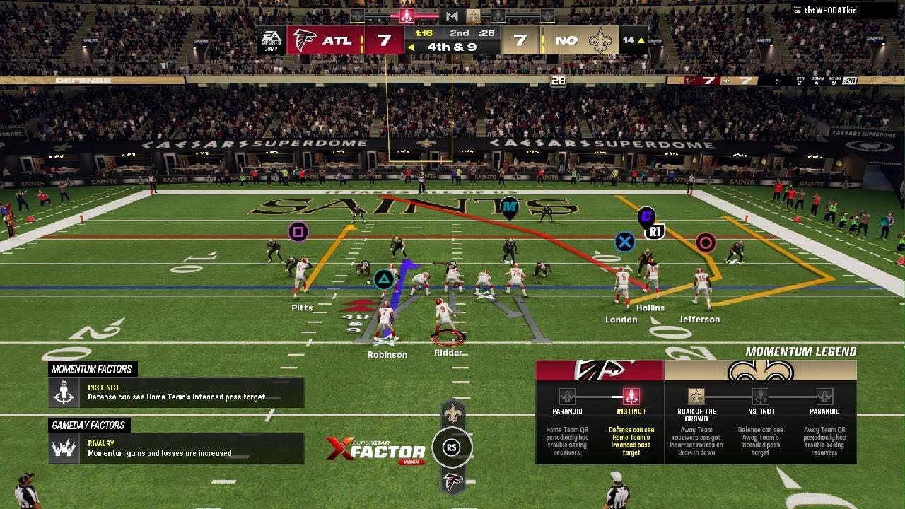 Madden NFL 24 dot em touchdown - YouTube