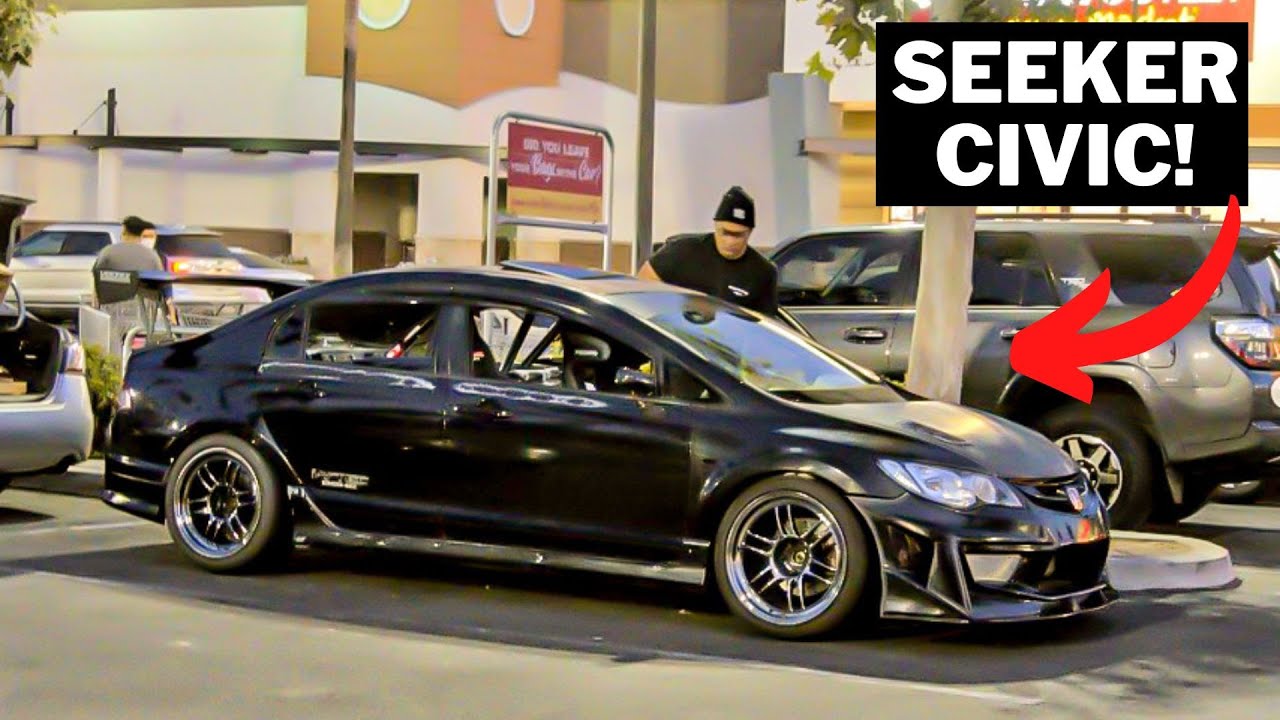 Integra Type R & Seeker Civic at FTF4EVER MEET! RHD JDM LEGENDS! - YouTube