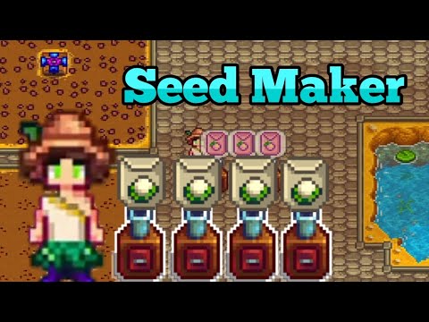 Semua Tentang Seed Maker Atau Mesin Pembuat Benih Di Stardew Valley ...