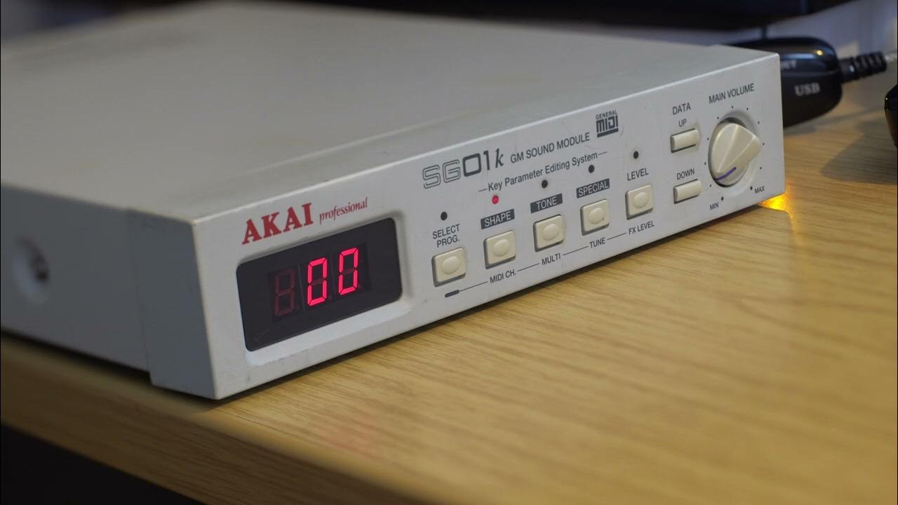 Indiana Jones and the Fate of Atlantis - Theme and Opening Credits on Akai SG01k - YouTube