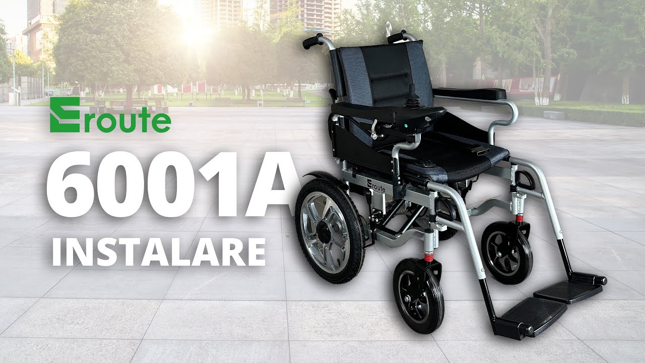 Eroute 6001A – Scaun rulant electric pliabil – Instalare - YouTube